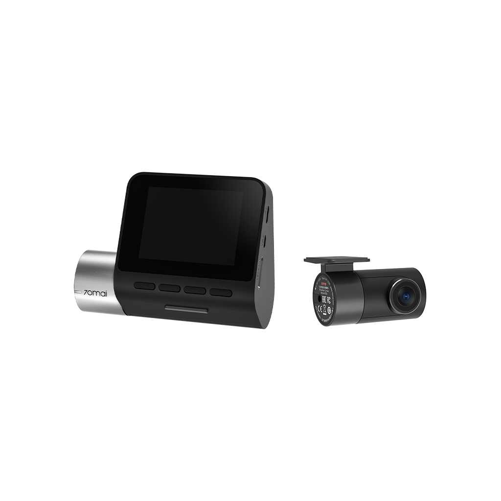 70mai Dash Cam A500S 2.7K HD with 2-Inch Screen & Dual-Channel Support ...